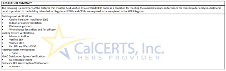 HERS Rater Verifications